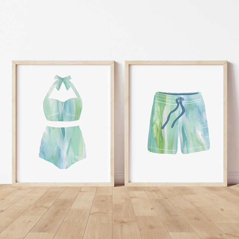 Retro Swimsuit - Etsy