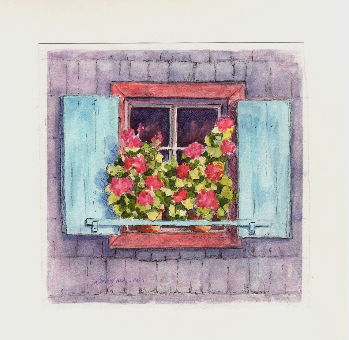 Nantucket Window - Etsy