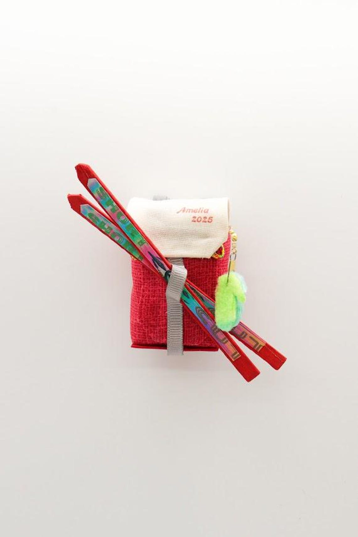 Ski Adventure Backpack - Magnet/ Ornament Decoration - Etsy