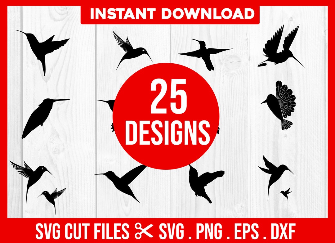Hummingbird Svg Bundle,hummingbird Eps,hummingbird Dxf,hummingbird ...