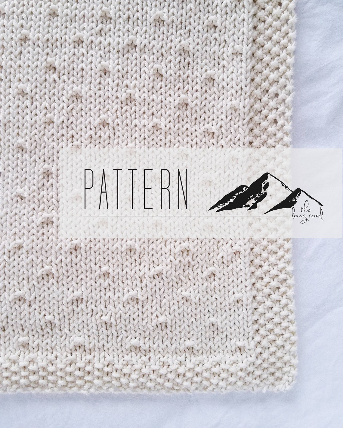 The Finley Baby Blanket Knitting Pattern | Etsy