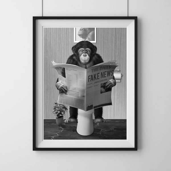 Funny Animal Prints - Etsy