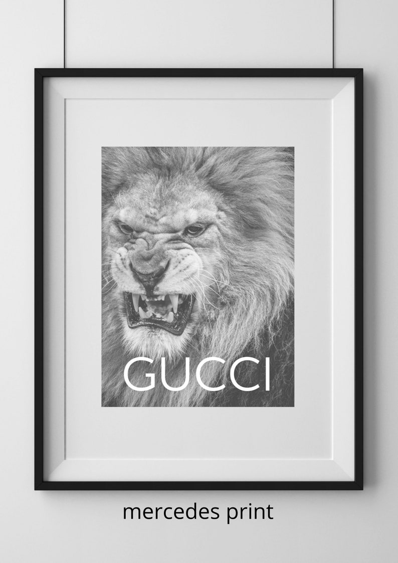 Luxury Fashion Digital Poster Printable Designer Wall Art - Etsy