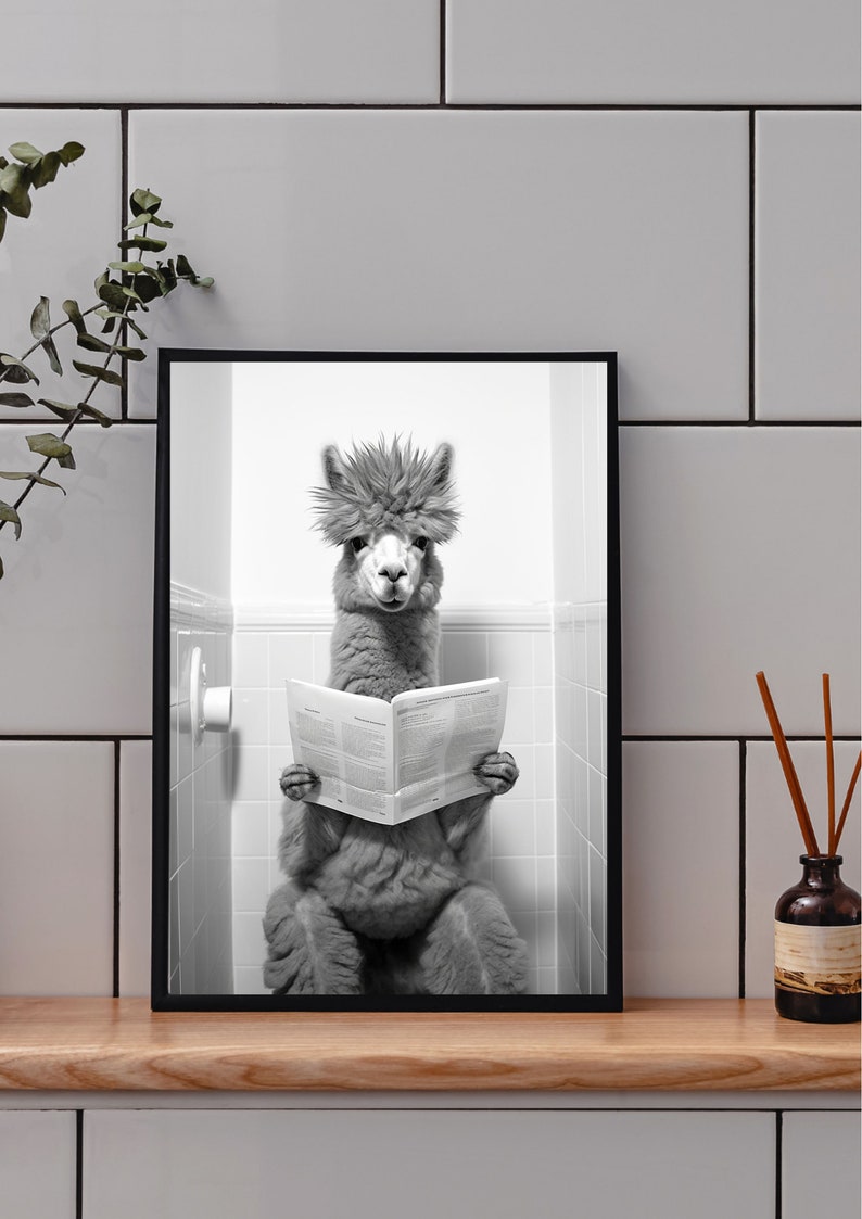 Ai Digital Art Alpaca Print Nursery Wall Art Digital - Etsy