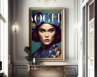 Luxury High Fashion Poster - Etsy