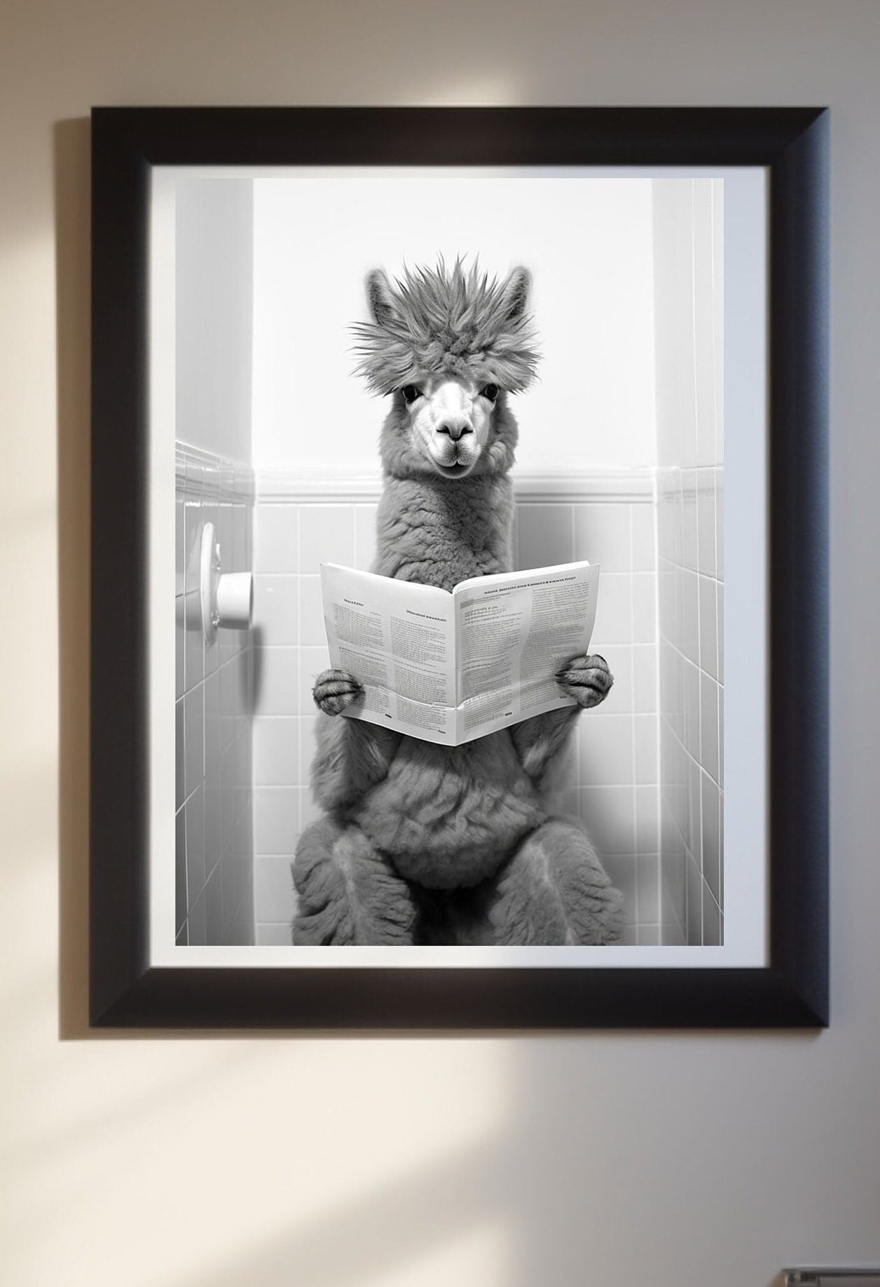 Ai Digital Art Alpaca Print Nursery Wall Art Digital - Etsy