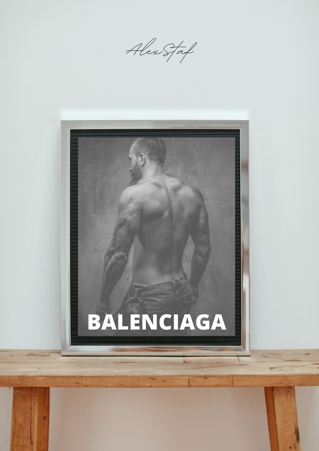 Luxury Fashion Poster Man, Download Designer Wall Art , Printable ...