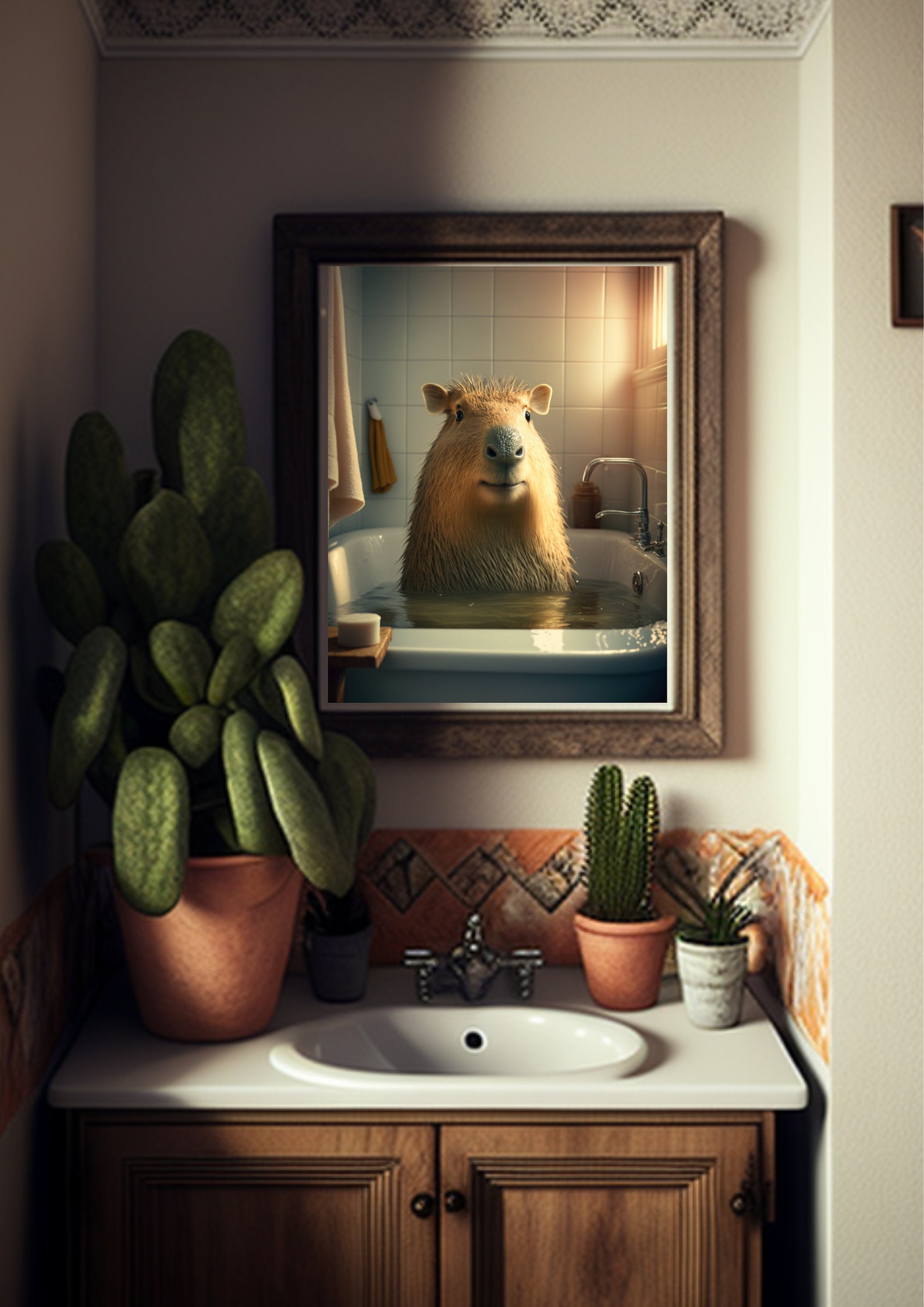 Capybara Art Capybara Poster Capybara Printable Funny - Etsy