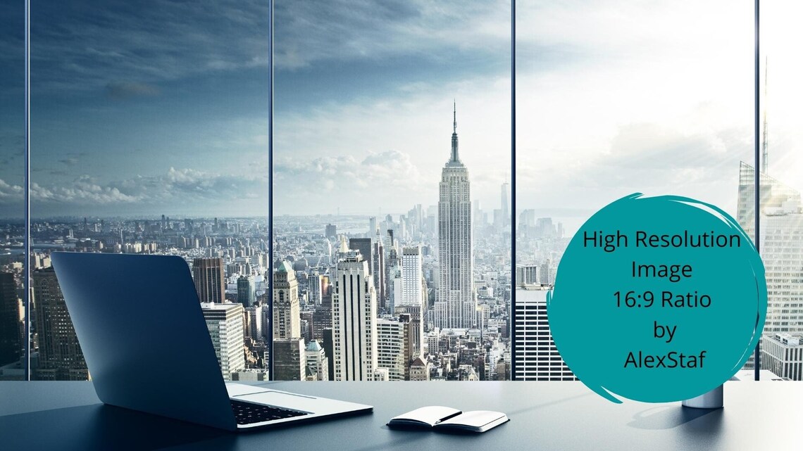 Skyscrapers Zoom Backgrounds Cityscape Background Virtual - Etsy