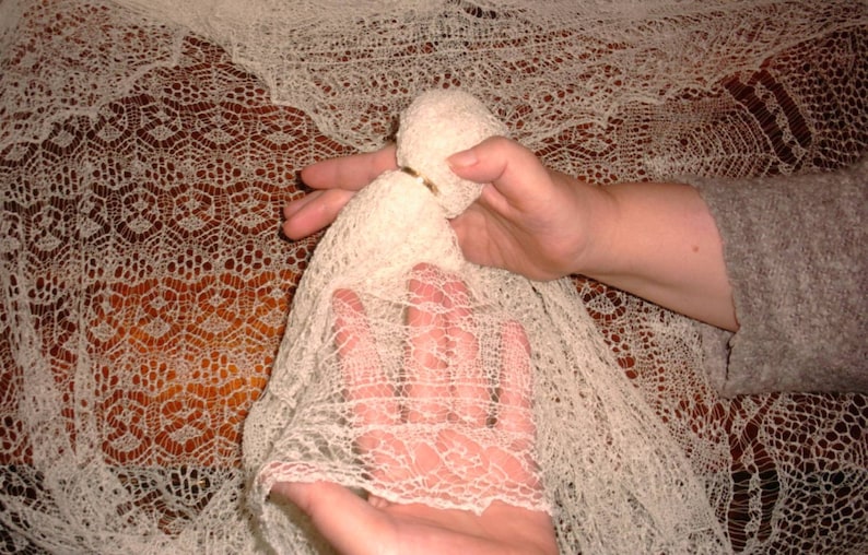 Wedding Ring Shawl Pattern Pdf ~ Shetland Lace ~ Heirloom Knitting ...