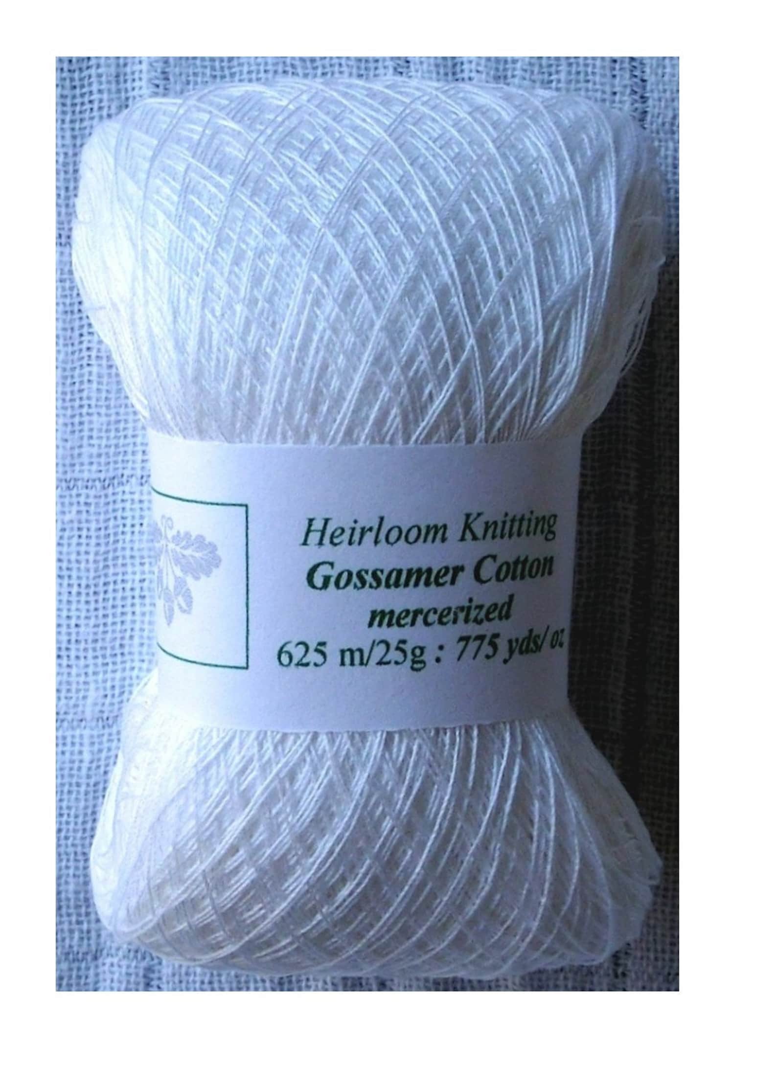 Gossamer Cotton ~ Mercerised Buy 5 Get 6th Free 625m/25g - Etsy