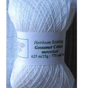 Gossamer Cotton ~ Mercerised Buy 5 Get 6th Free 625m/25g - Etsy