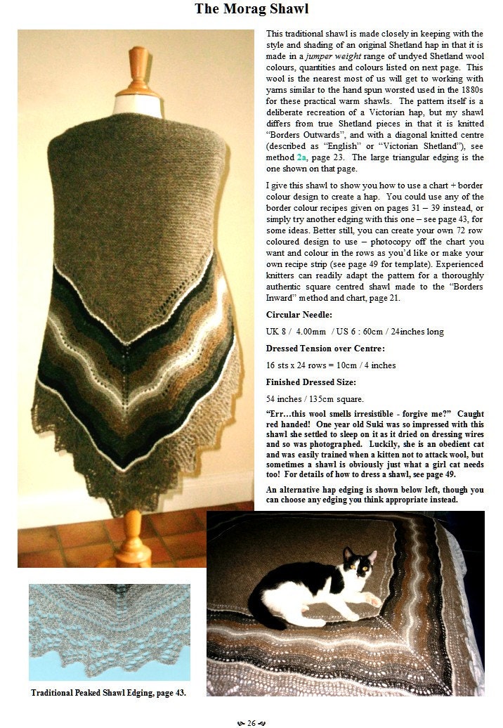 The Hap Shawls E-book Pdf Version - Etsy UK