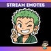 Cheerful Character Wink With Peace Sign Emote (digital Asset) - Etsy