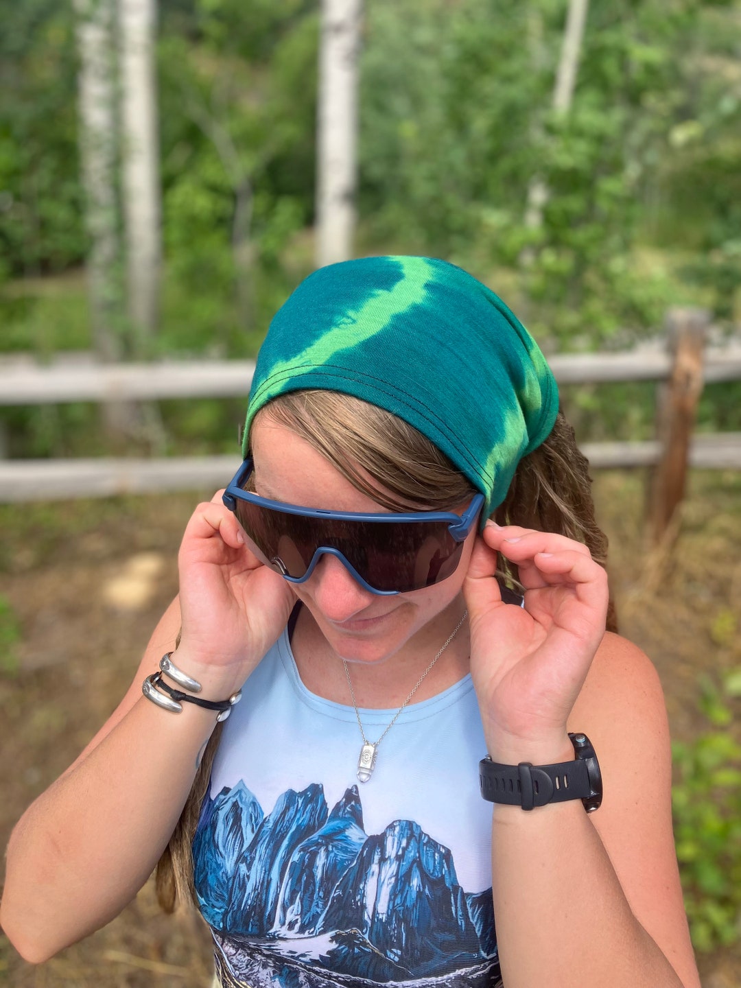 Plant Dyed Merino Wool Headand Dreadband Helmet Limer - Etsy