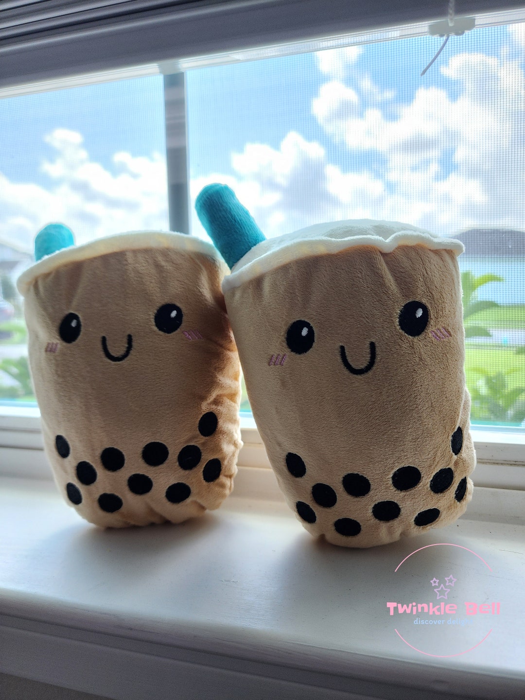 Boba Milk Tea Dog Toy Bubble Tea Plush Toy Stuffed Plush - Etsy