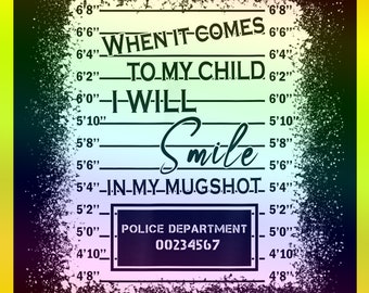 Smile in Mugshot Png - Etsy