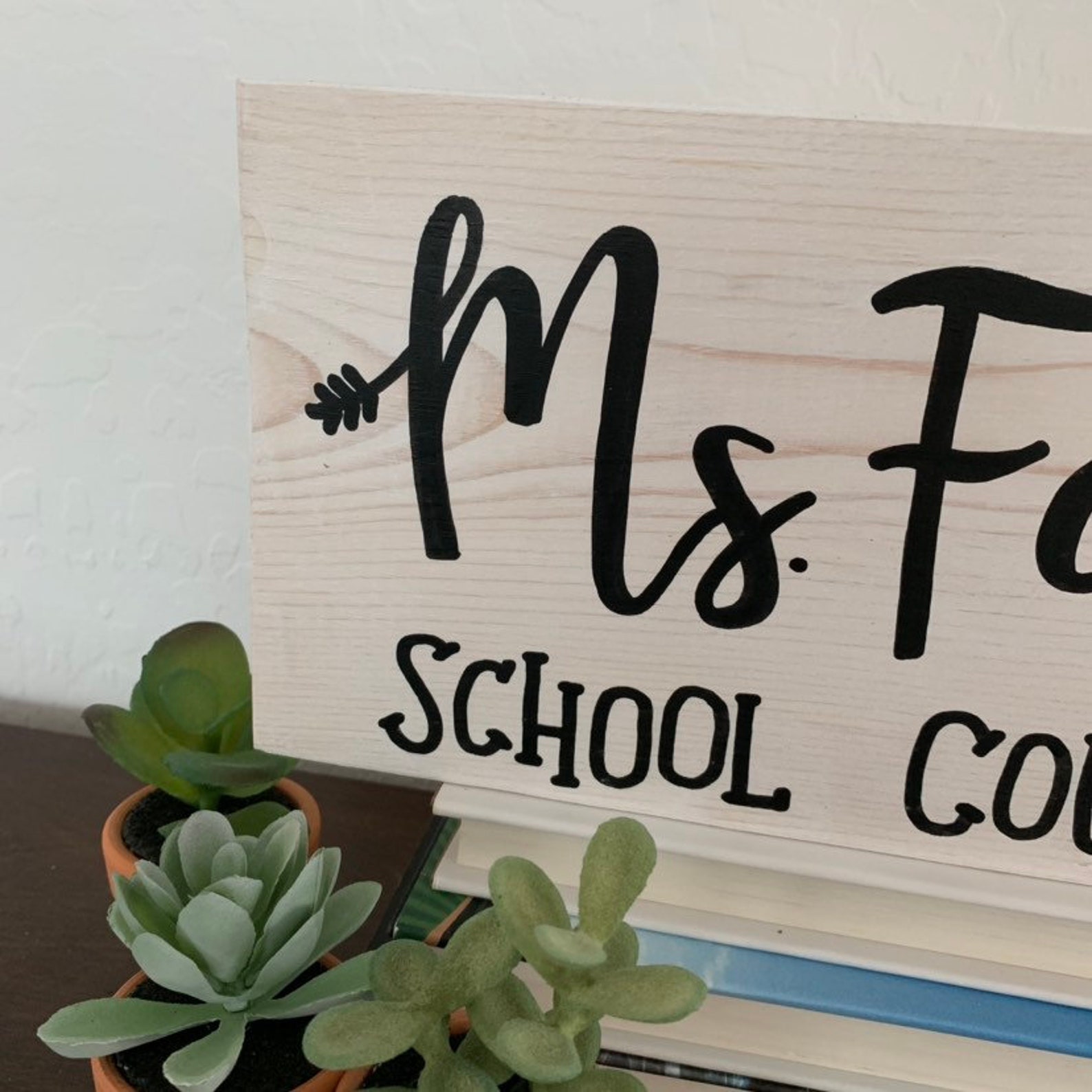 Teacher Sign Classroom Sign Door Name Personalized Teacher - Etsy