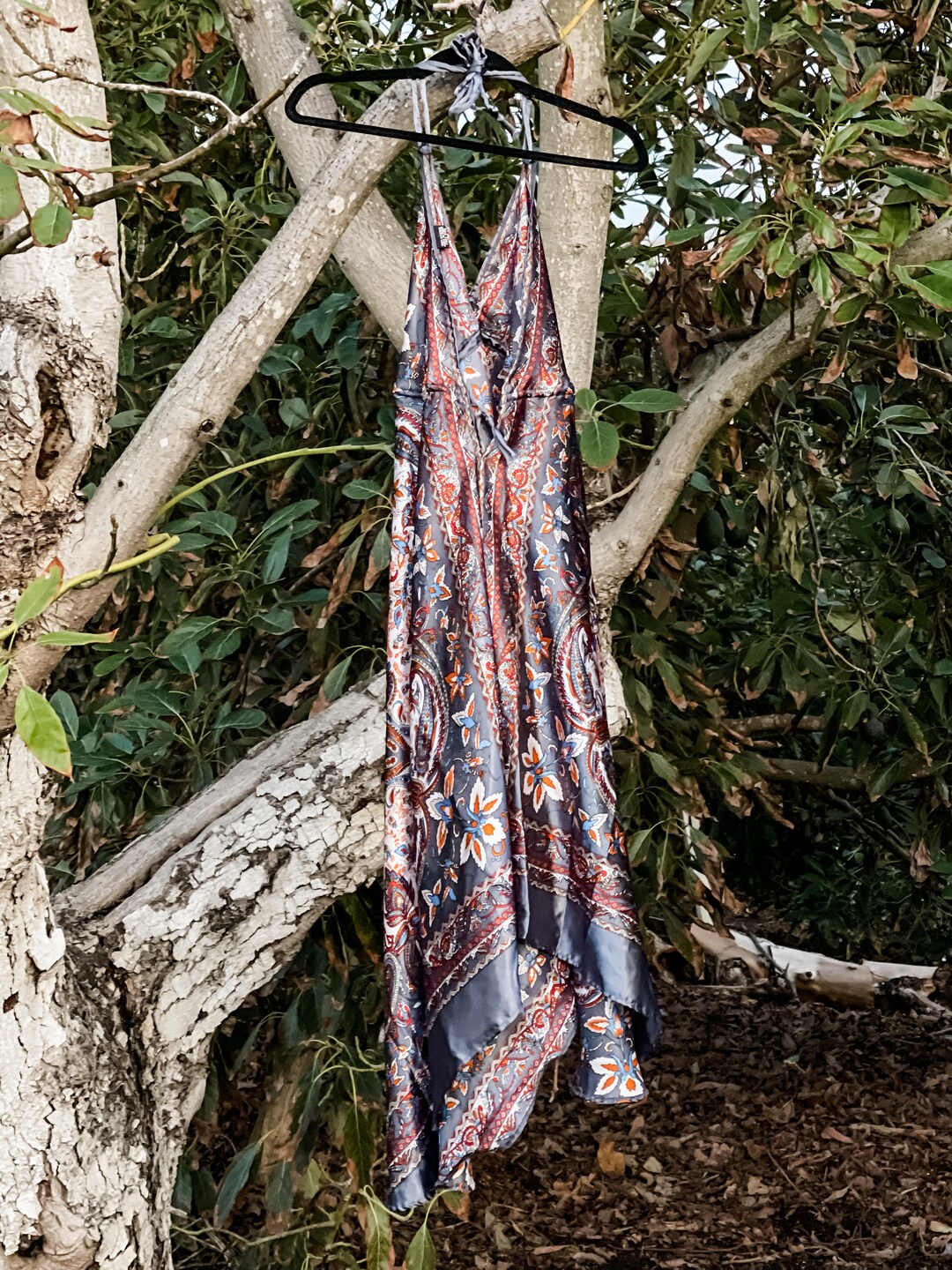 Grey Handkerchief Style Dress - Etsy