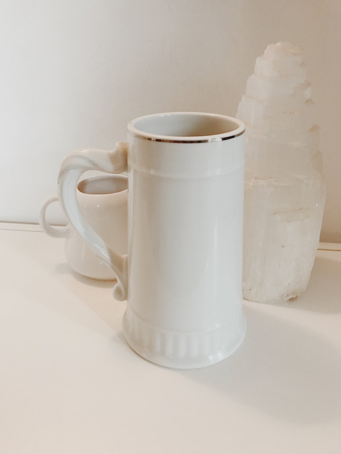 Vintage Beer Mug / Yokosuka Japan / Porcelain Beer Mug / Vintage Dragon ...
