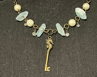 Wednesday Core Siren Mermaid Core Necklace - Etsy