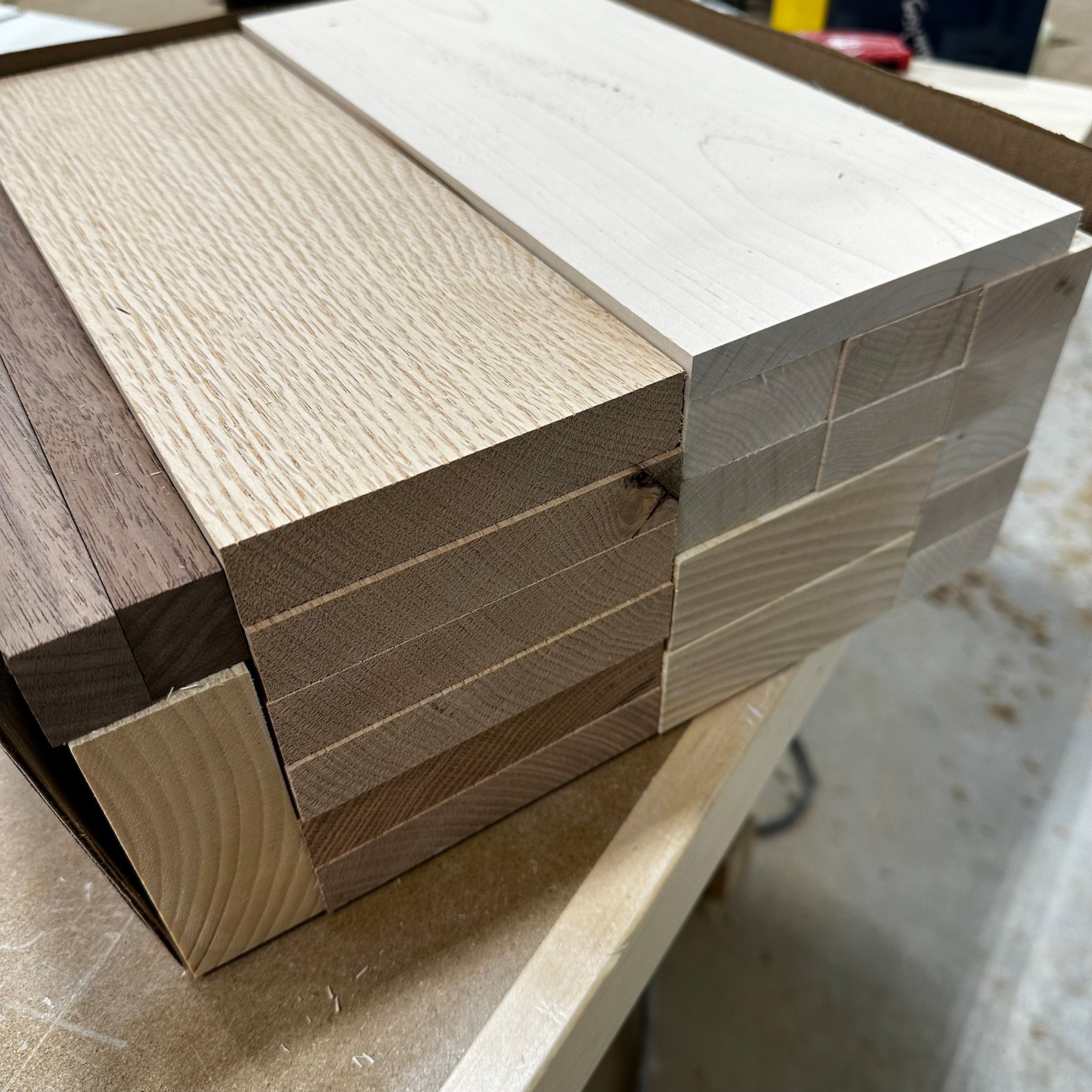 Box-o-wood Mixed Lumber Supply Box for Woodworking, Crafts, DIY Project ...