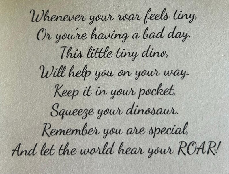 Handmade Resin Pocket Hug Dinosaurs - Etsy