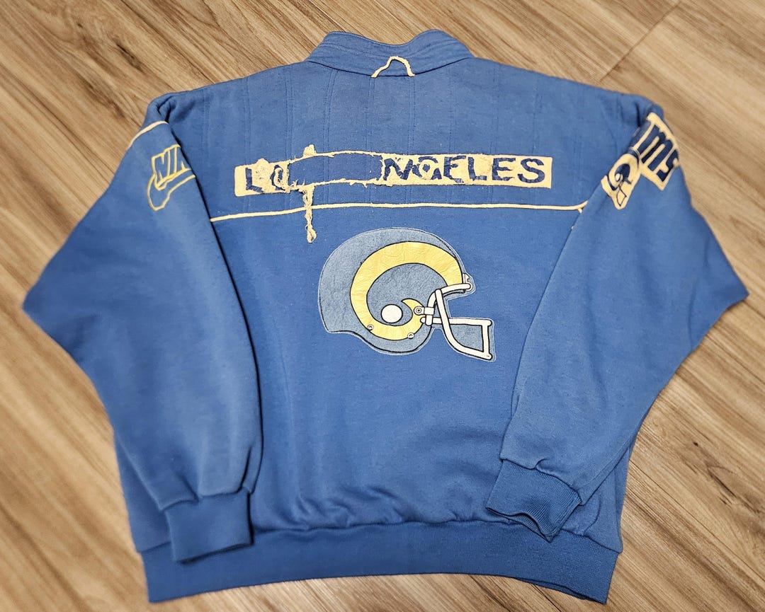 1987-1989 Xl LA Rams Sweater,80s LA Rams Sweatshirt,vintage Rams ...