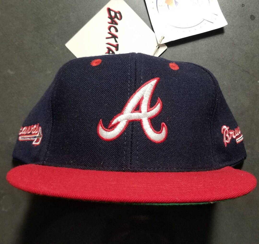 1990s New Atlanta Braves Hat,90s Atlanta Braves Hat,90s Braves Hat ...