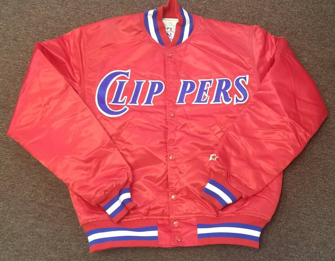 90s Medium LA Clippers Starter Jacket,la Clippers Jacket,90s Clippers Jacket,vintage Clippers ...