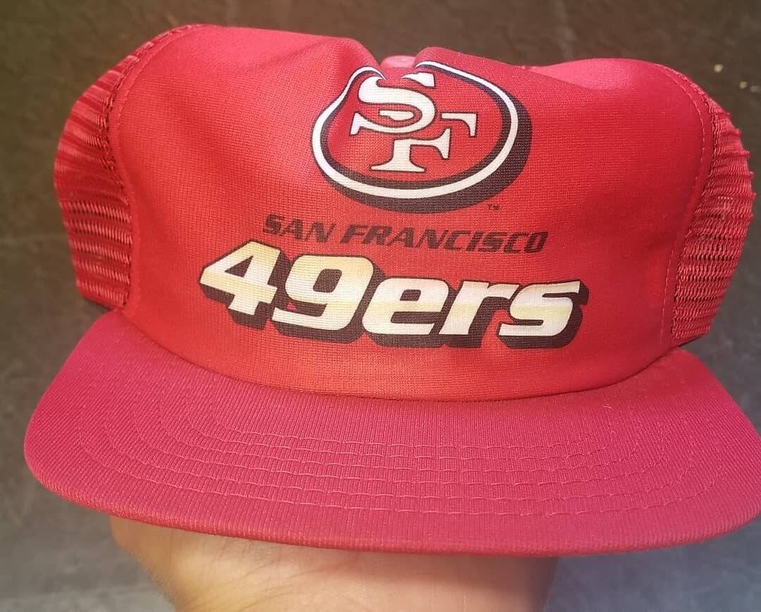 New Original 80s San Francisco 49ers Hat, Vintage 49ers Hat,80s 49ers ...