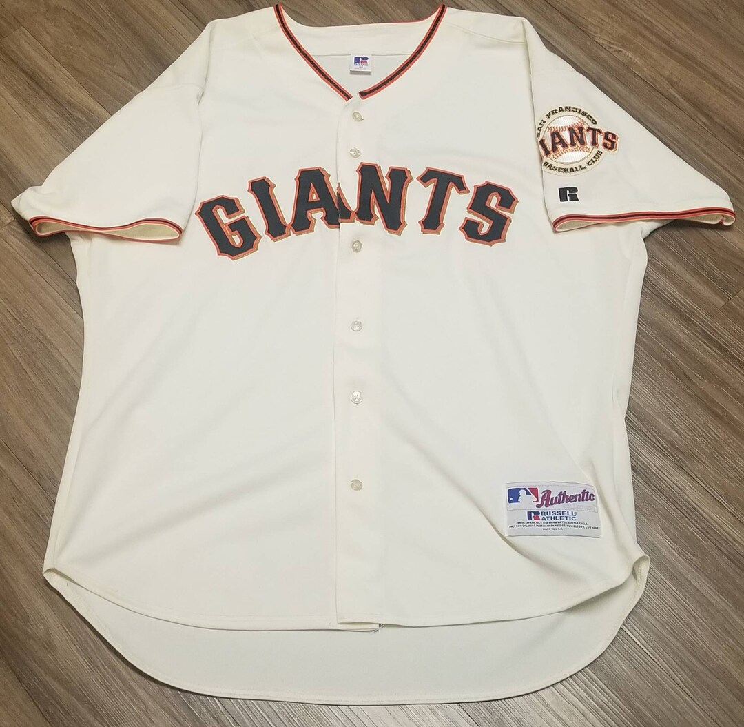 2000-2002 San Francisco Giants Jersey,giants Russell Authentic Jersey ...