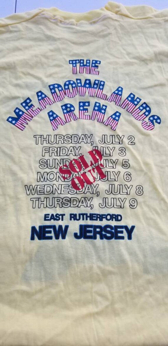 Medium 1981 Bruce Springsteen THE RIVER tour shirt, d… - Gem