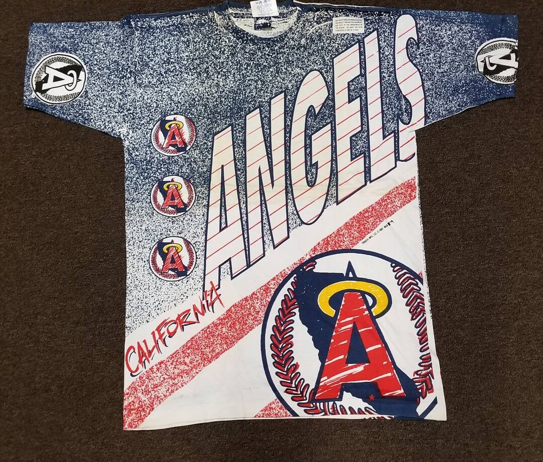 New Original 1991 California Angels Shirt, Anaheim Angels Shirt,la ...