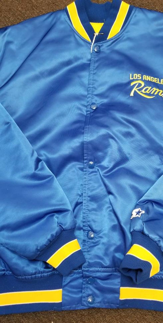 26x28, XL LA Rams starter jacket,90s rams jacket,vint… - Gem