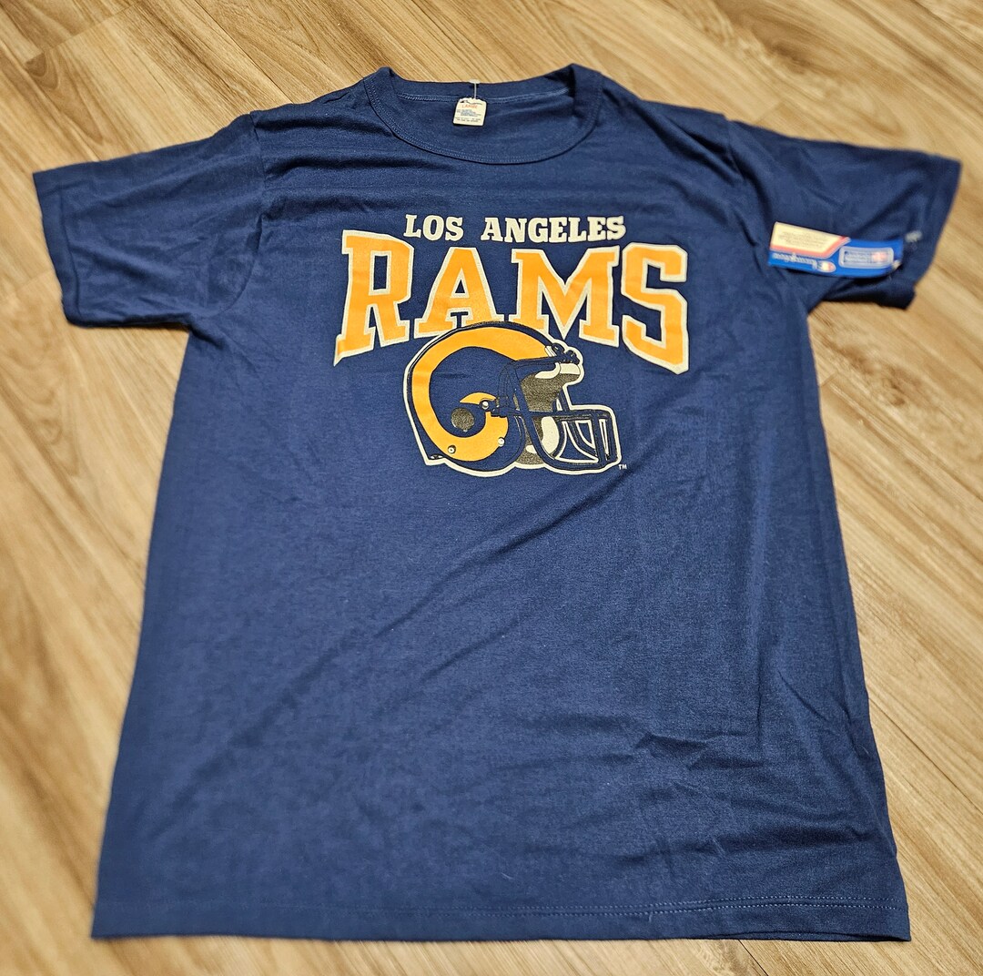 80s New Medium LA Rams Shirt,80s Rams Shirt,vintage Rams Shirt,los ...