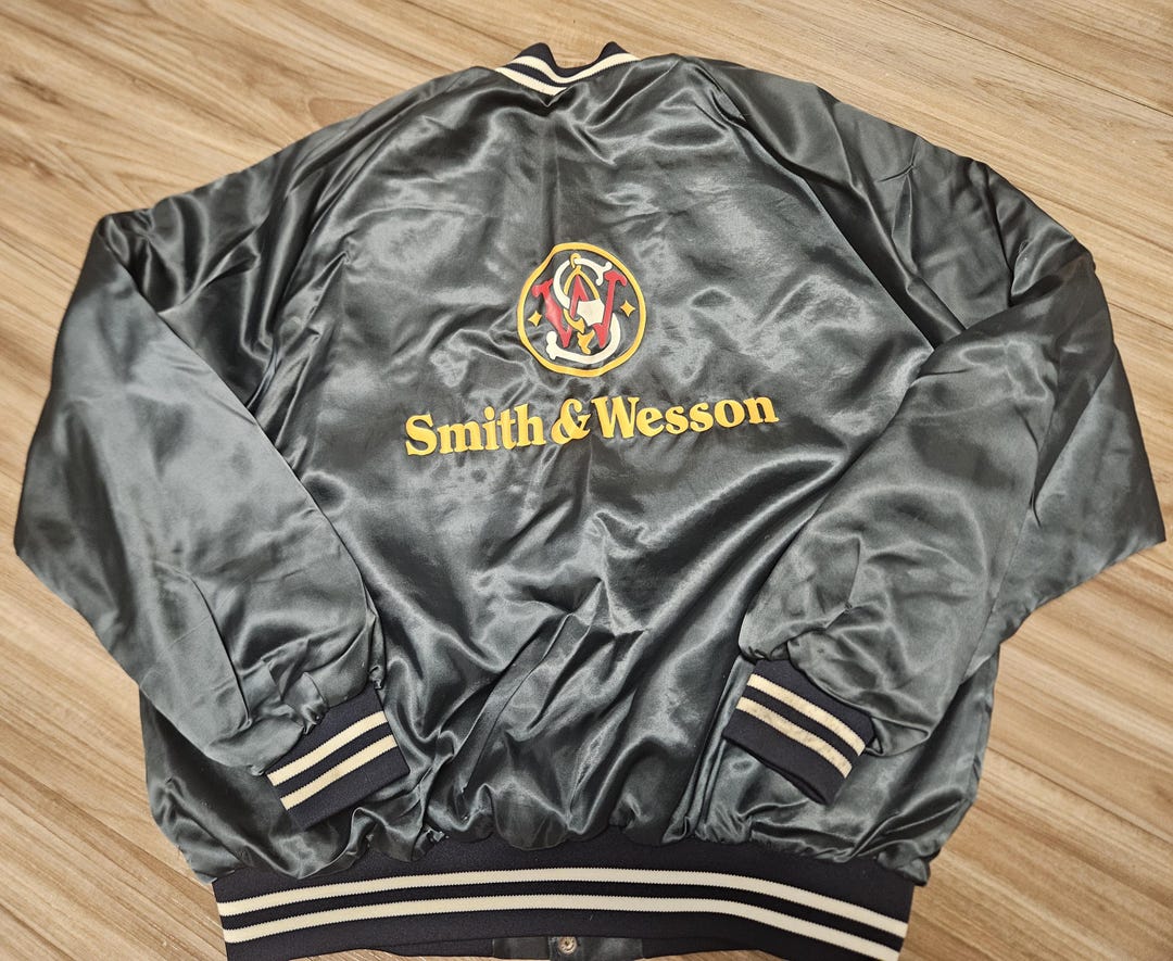 80s Xl Smith and Wesson Jacket,smith & Wesson Jacket, Smith and Wesson ...