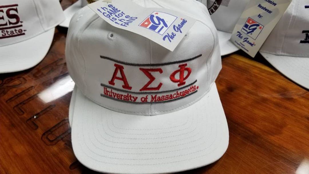 The Game UMASS Snapback,nwt Deadstock 90s College Hat, Spilt Bar Hat ...