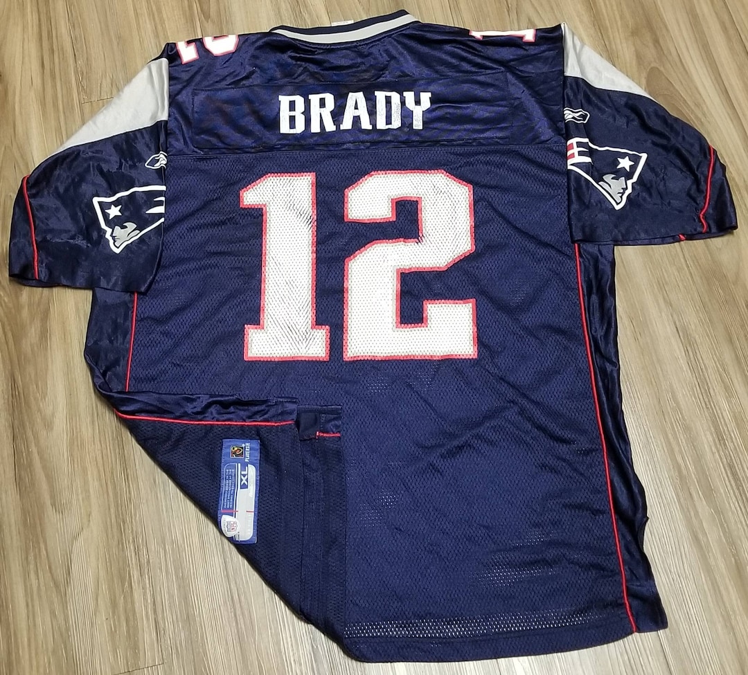 2000-2003 XL New England Patriots Jersey,tom Brady Jersey, Tom Brady ...