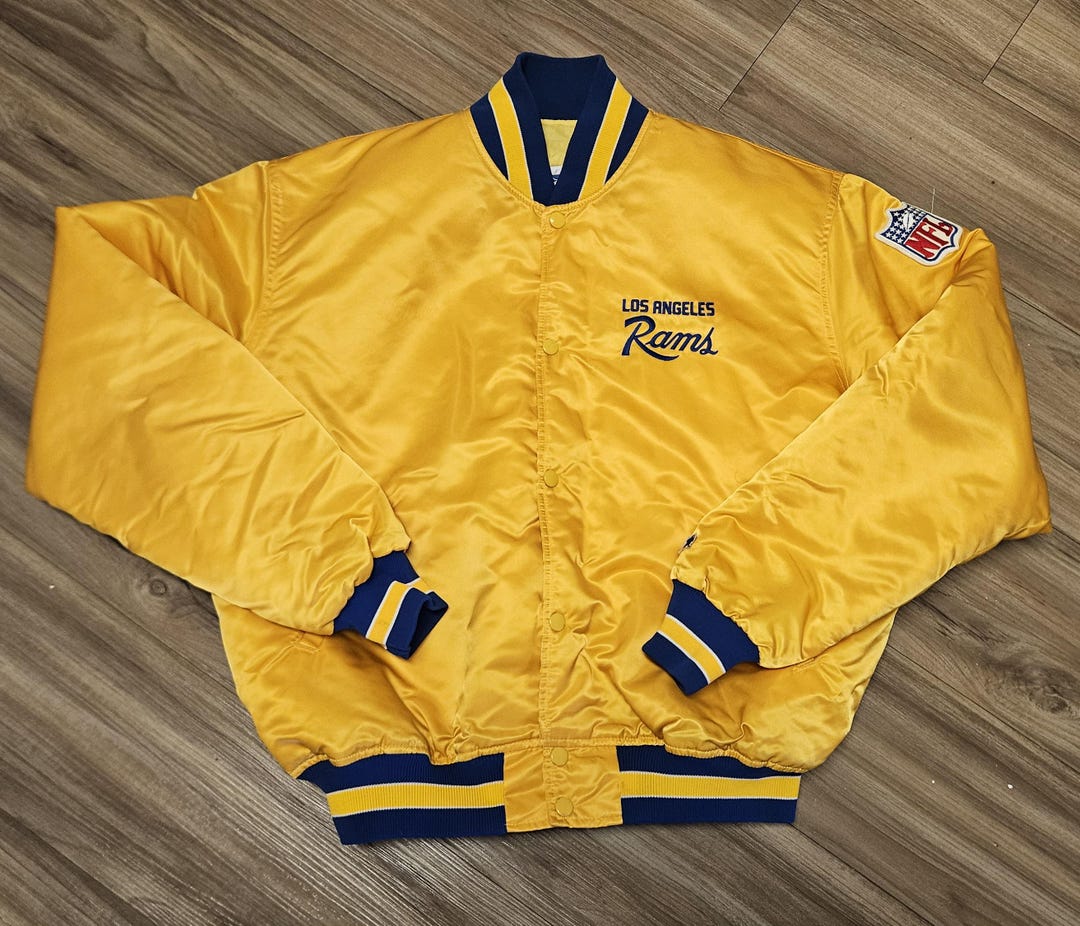 90s XL Rams Starter Jacket,90s Rams Jacket,vintage Rams Jacket,rams ...
