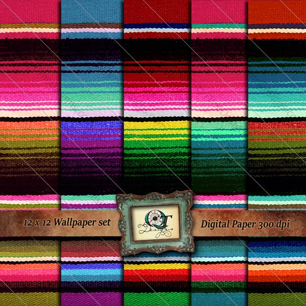 Mexican Serape - Etsy