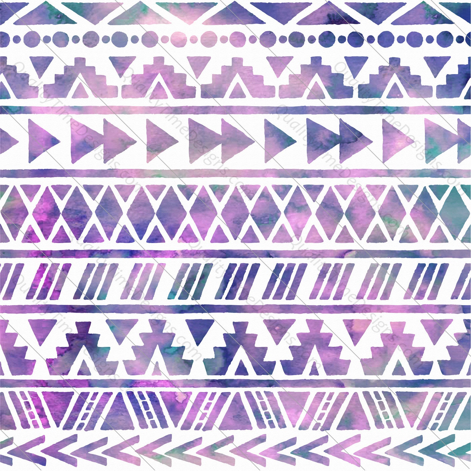 Purple Aztec Background