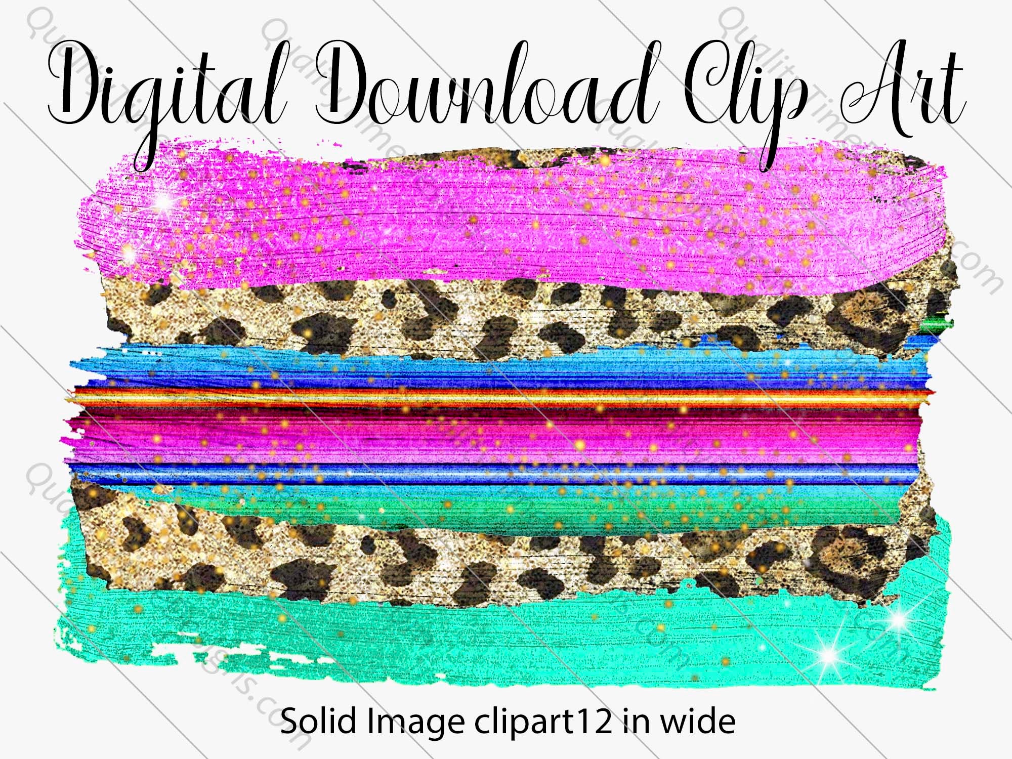 Digital Clipart Leopard Print Sublimation PNG File Transparent ...