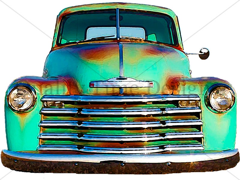 Rusting Car Clip Art