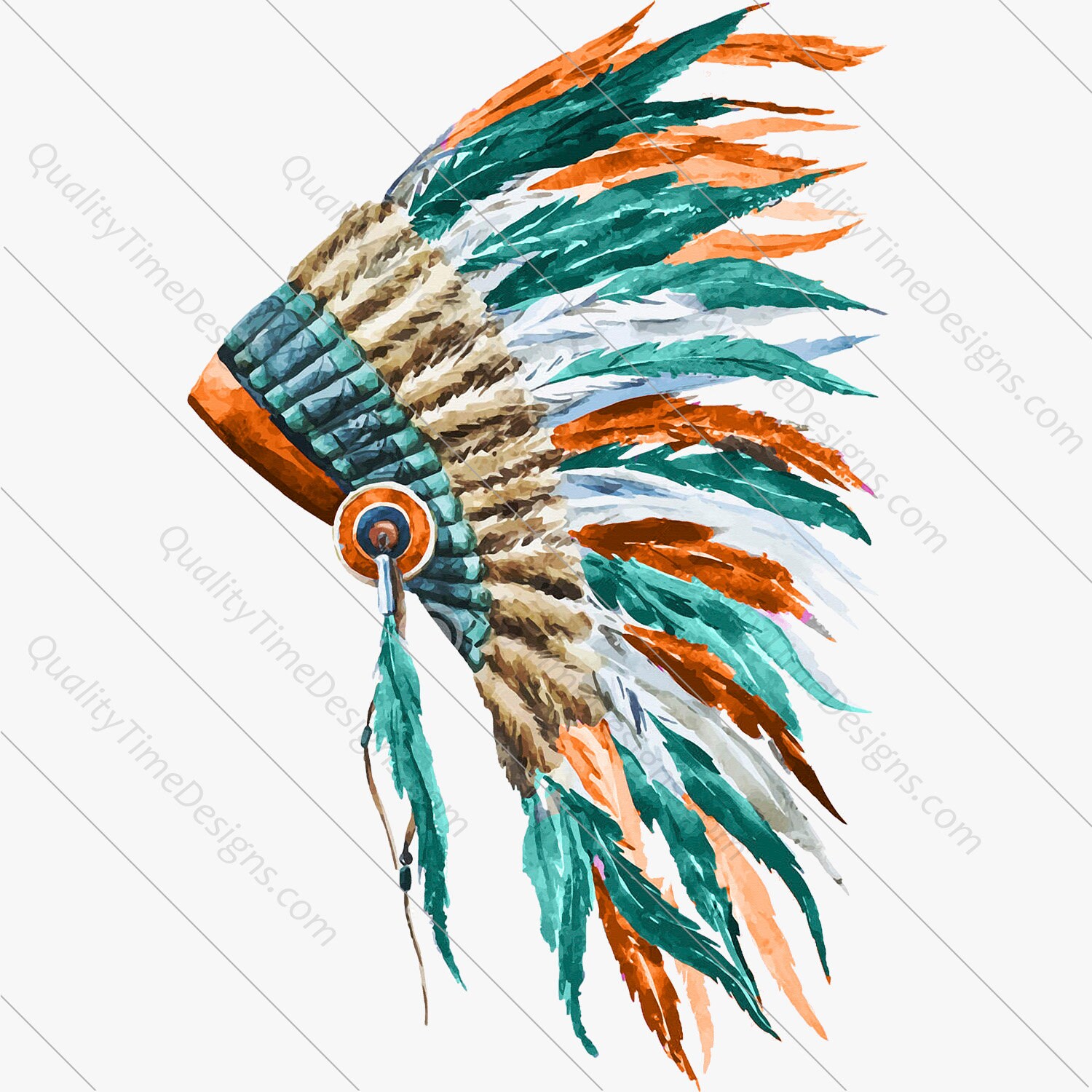 Native American Clipart Feathers