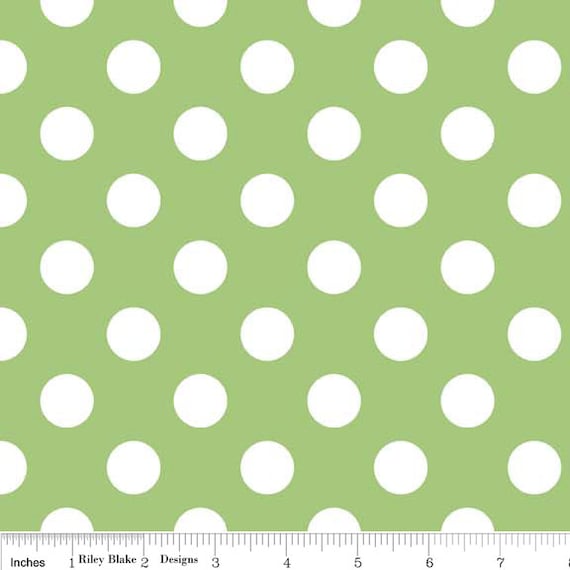 Dots Fabric 1 Yard Cut Riley Blake Designs Cotton Fabric | Etsy