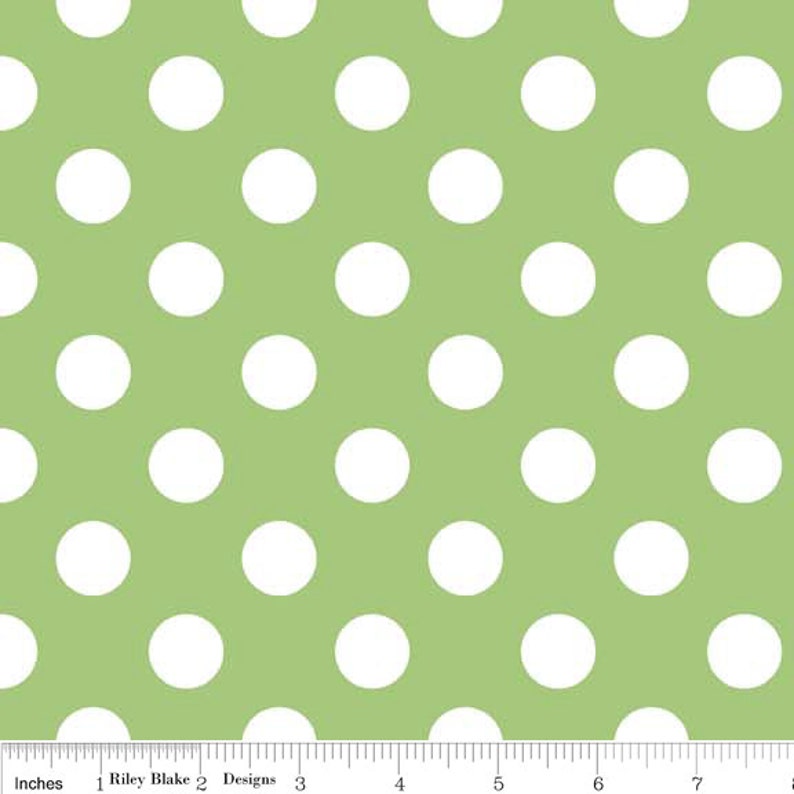 Dots Fabric 1 Yard Cut Riley Blake Designs Cotton Fabric - Etsy