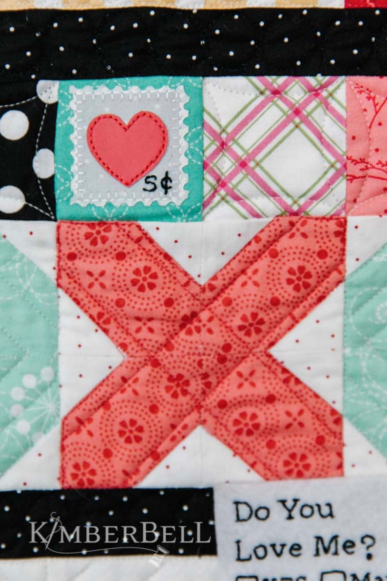 Love Notes Quilt Kit - Available and Ready to Ship - Mystery Quilt Kit ...
