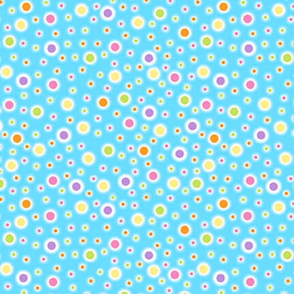 Blue Dot Fabric - Etsy