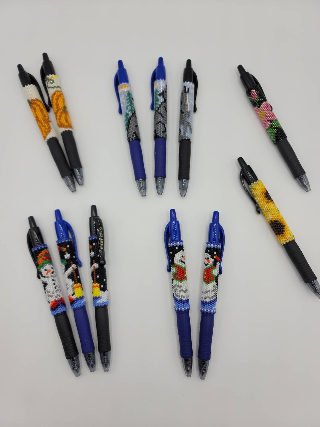 Beaded Pen Cover - Beautiful Patterns to Choose From - Etsy